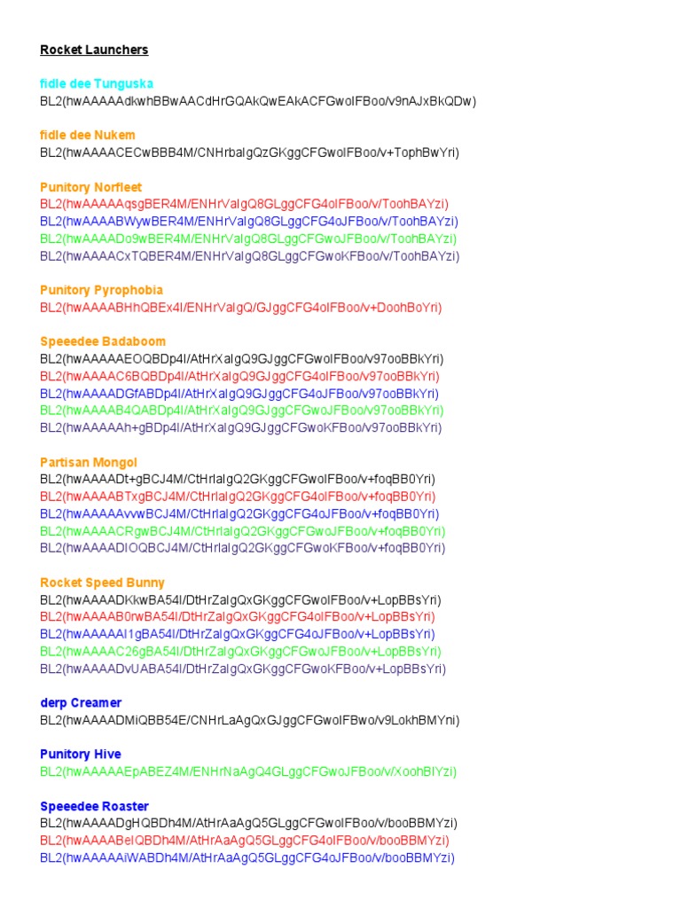 Rocket Launchers | PDF