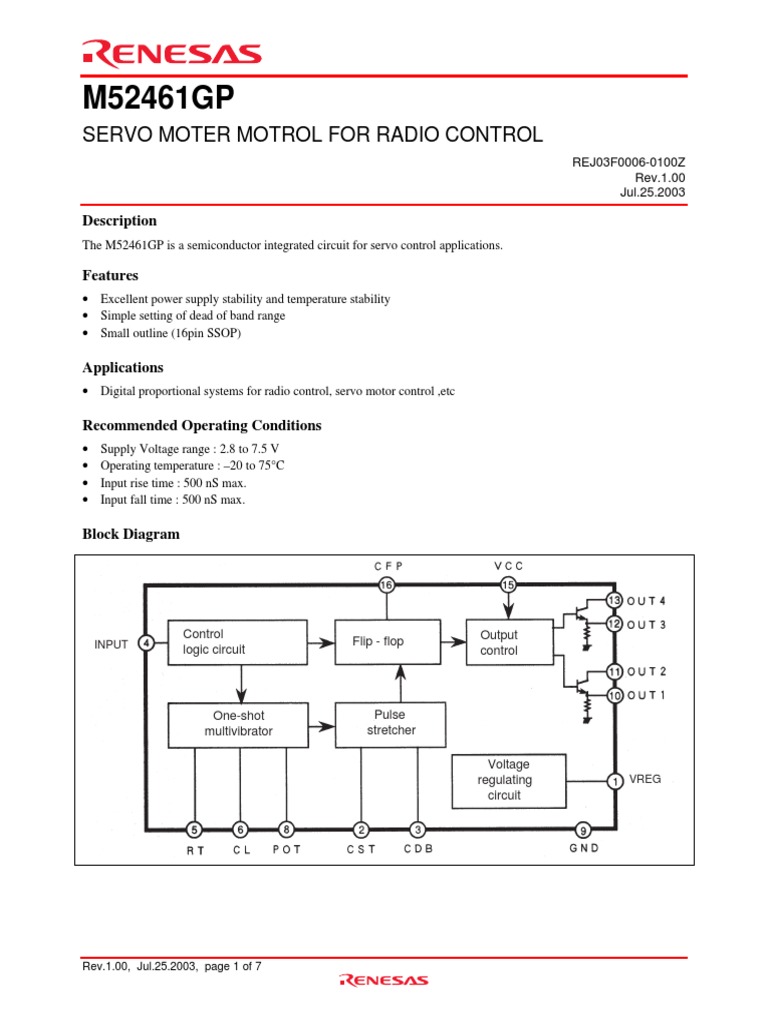 Servo Motor Controller | PDF | Capacitor | Electronic Circuits