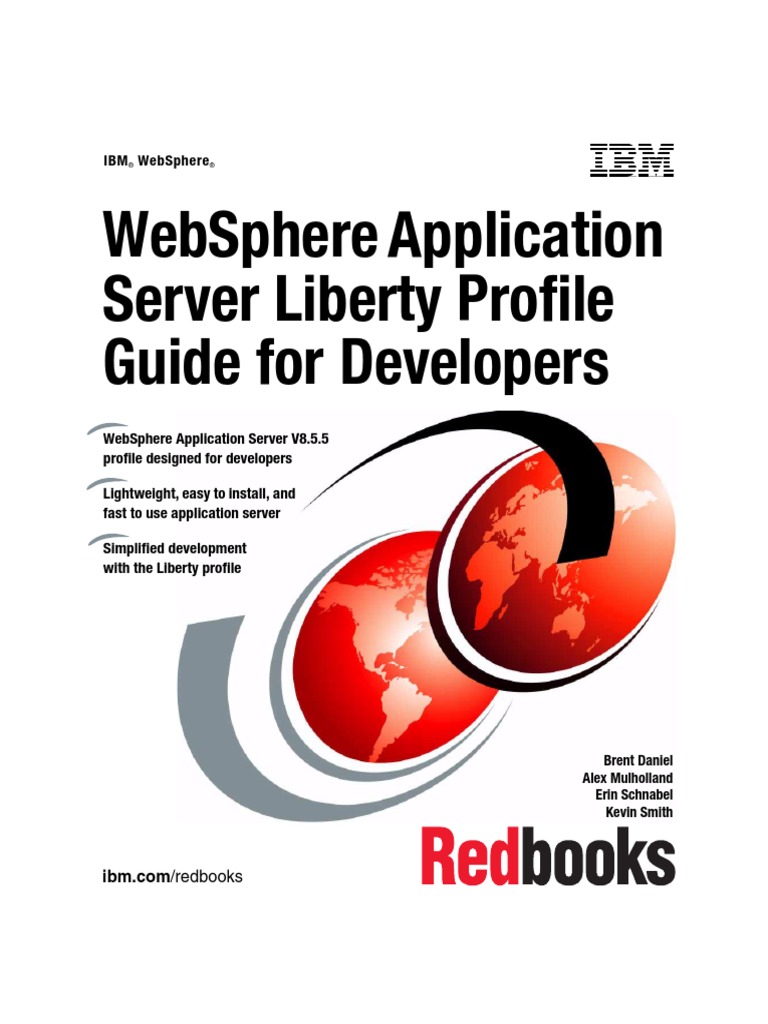 WebSphere Application Server Liberty Profile Guide For Developers | PDF ...