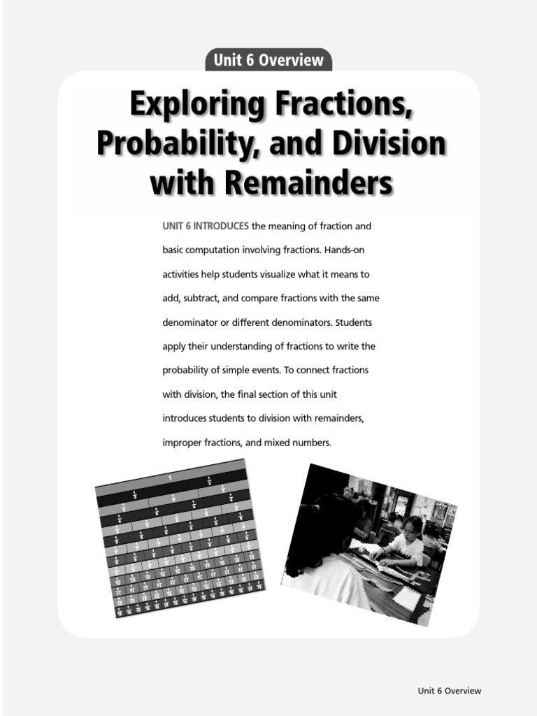 Understanding Fractions and Probability | PDF