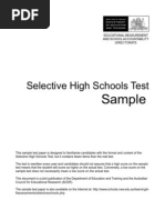 Selective Exam Writing Tips | PDF | Language Arts & Discipline