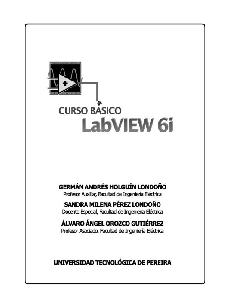 Curso Básico de LabVIEW 6i | PDF | Tecnología