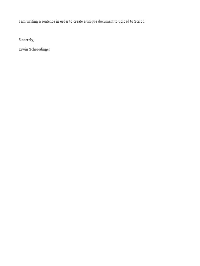 Access Letter | PDF