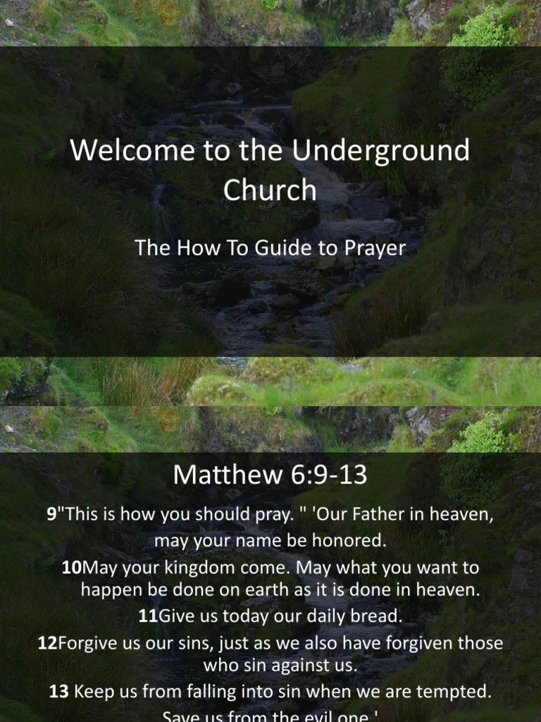 How To Guide To Prayer | PDF | Forgiveness | Prayer