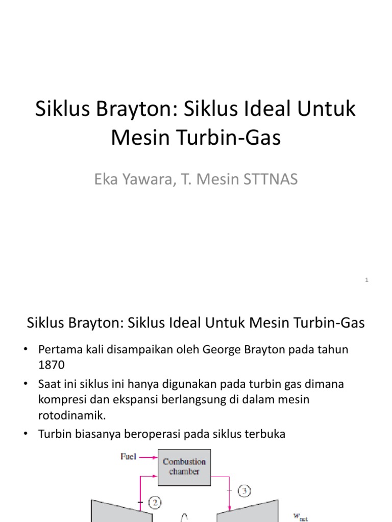 Siklus Brayton | PDF
