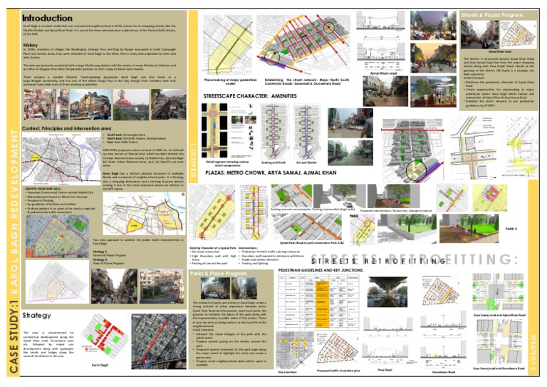 Karol Bagh Urban Redevelopment Study | PDF | Urban Geography | Land ...