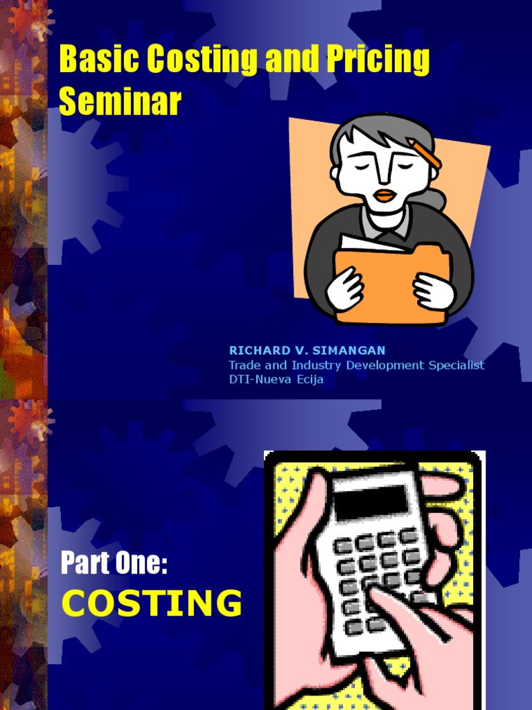 Pricing And Costing 2 Prices Economics