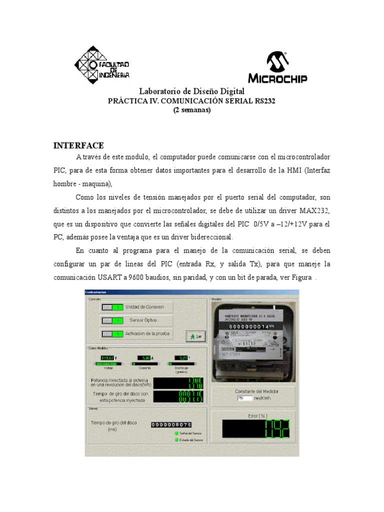 Comunicación Serial RS232 con PIC | PDF | Microcontrolador | Protocolos ...