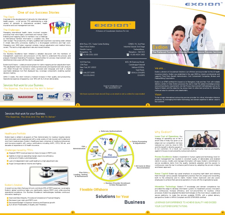 Exdion: One of Our Success Stories | PDF | Outsourcing | Health Care