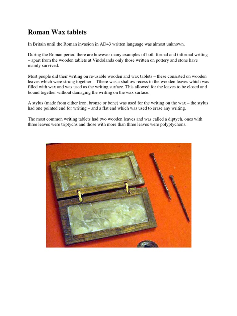 Roman Writing | Decorative Arts | Writing