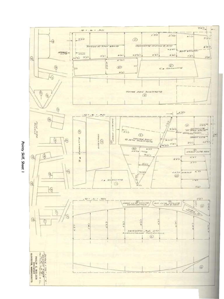 Pointy Skiff Construction Guide | PDF