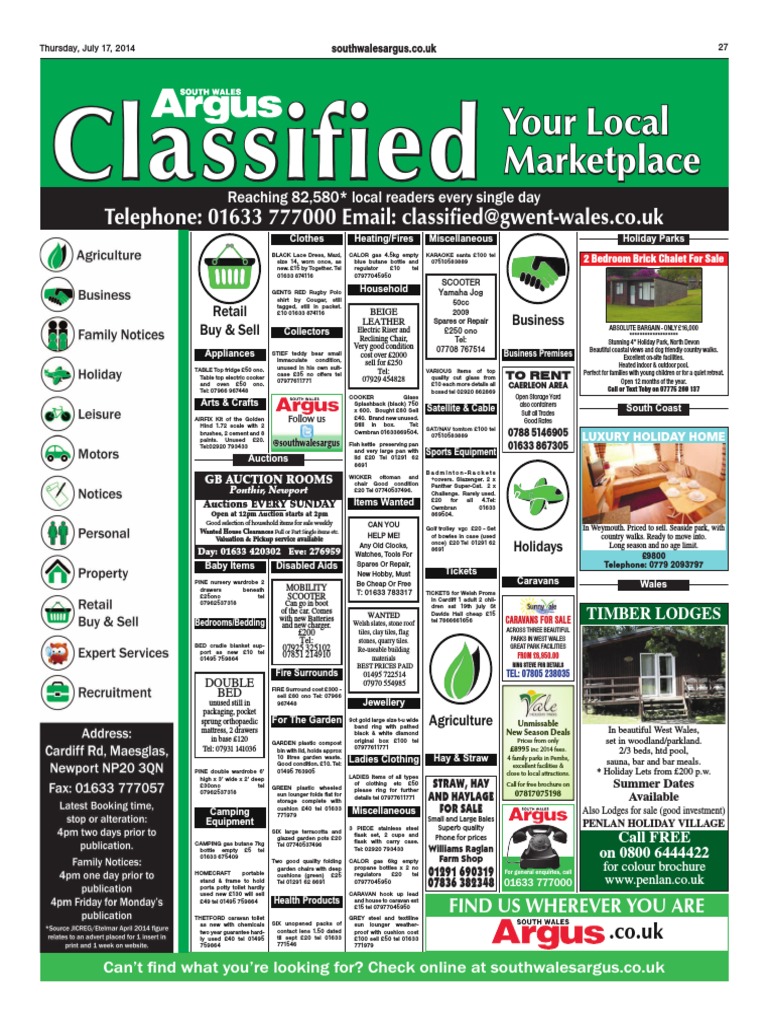 Classified: Your Local Marketplace | PDF | Volkswagen | Traffic