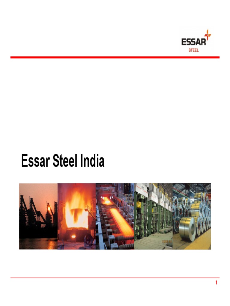 Essar Steel | PDF | Industries | Nature
