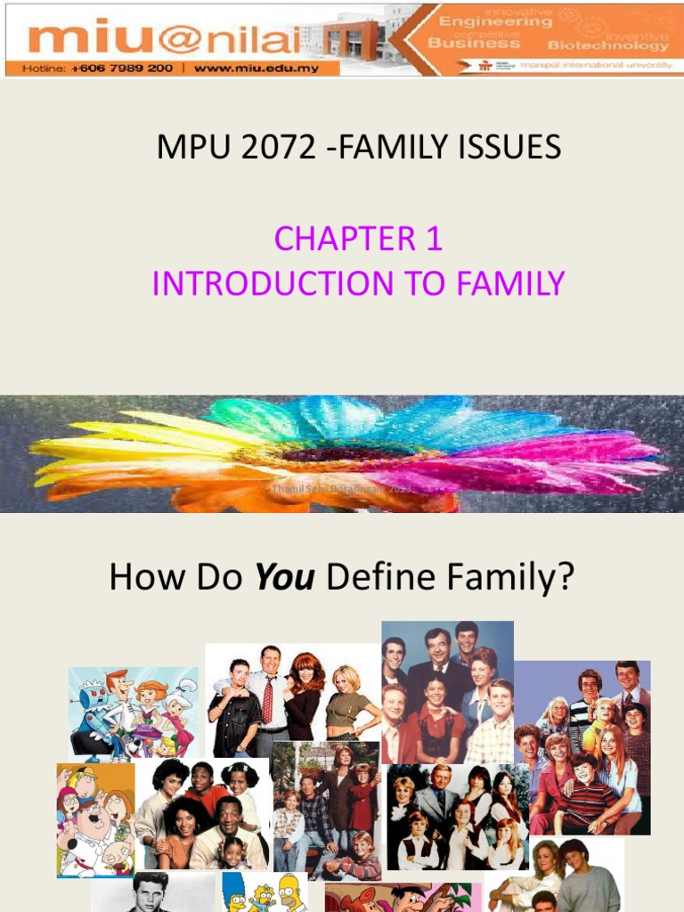 Chapter 1 | PDF | Stepfamily | Remarriage
