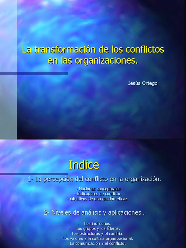 3 Jesus Ortego | PDF | Conflicto (proceso) | Negociación