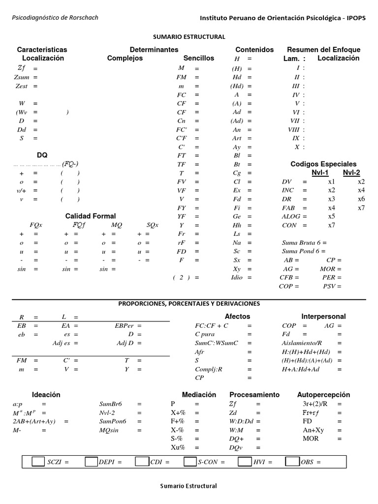 Sumario Estructural | PDF