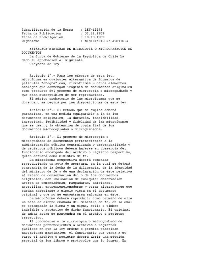 Ley 18845 | PDF | Oficial general | Gobierno