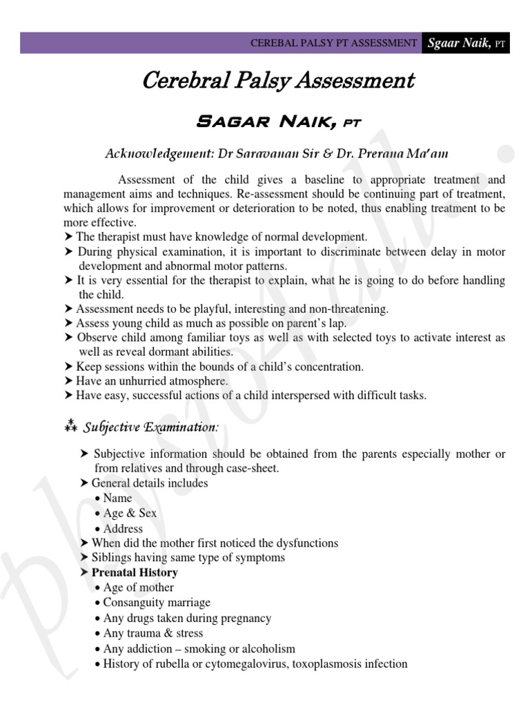 Cerebral Palsy Assessment Important | Anatomical Terms Of Motion ...