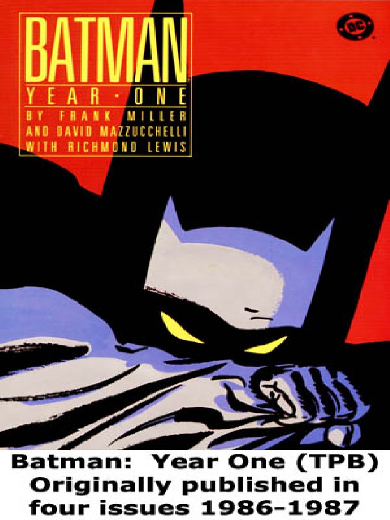 Batman Year One Frank Miller Pdf