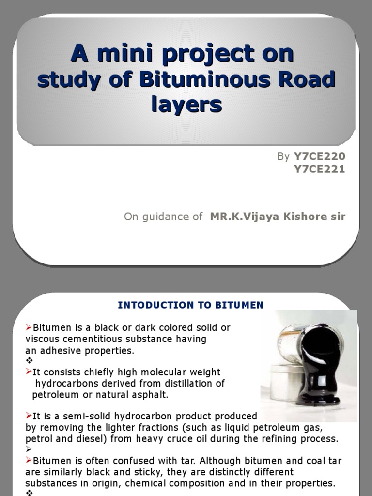 Bituminous Road Layer Analysis | PDF | Asphalt | Road Surface