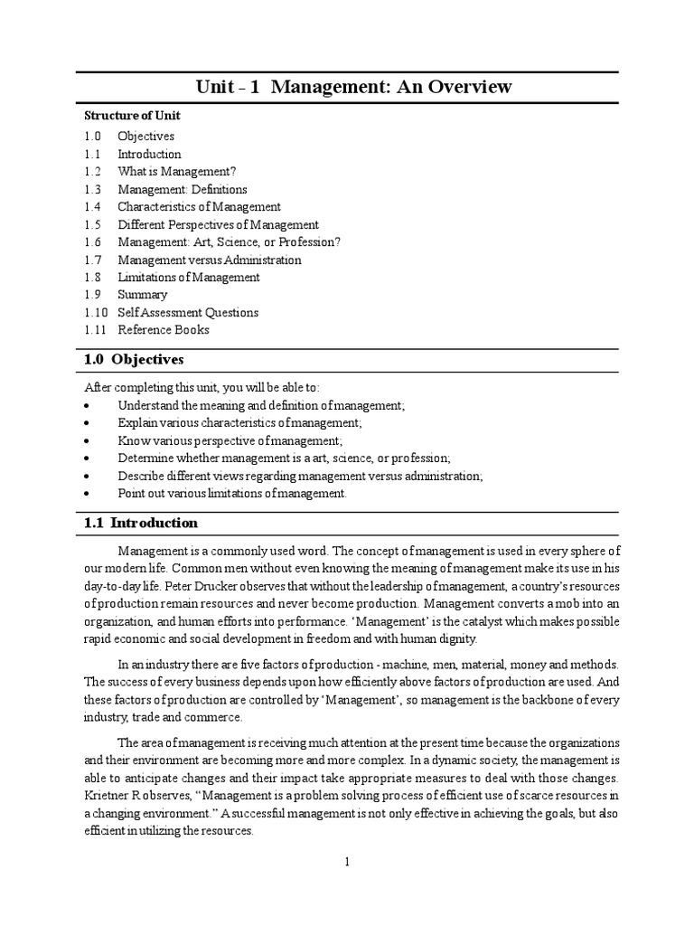 Management Theory Pdf Science Scientific Method