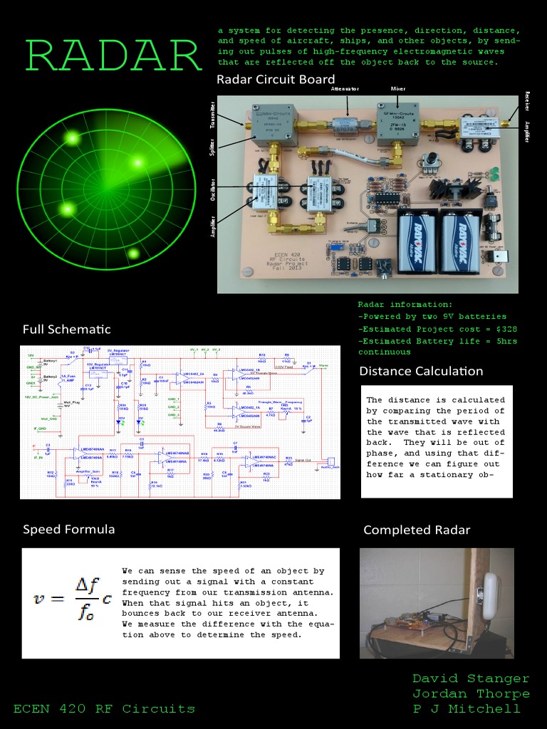 Radar Detection System Overview | PDF | Science & Mathematics