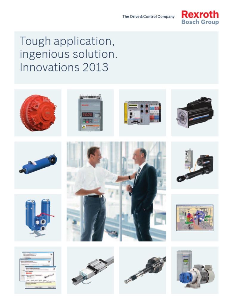 Bosch Rexroth Innovations 2013 | PDF | Transmission (Mechanics) | Pump