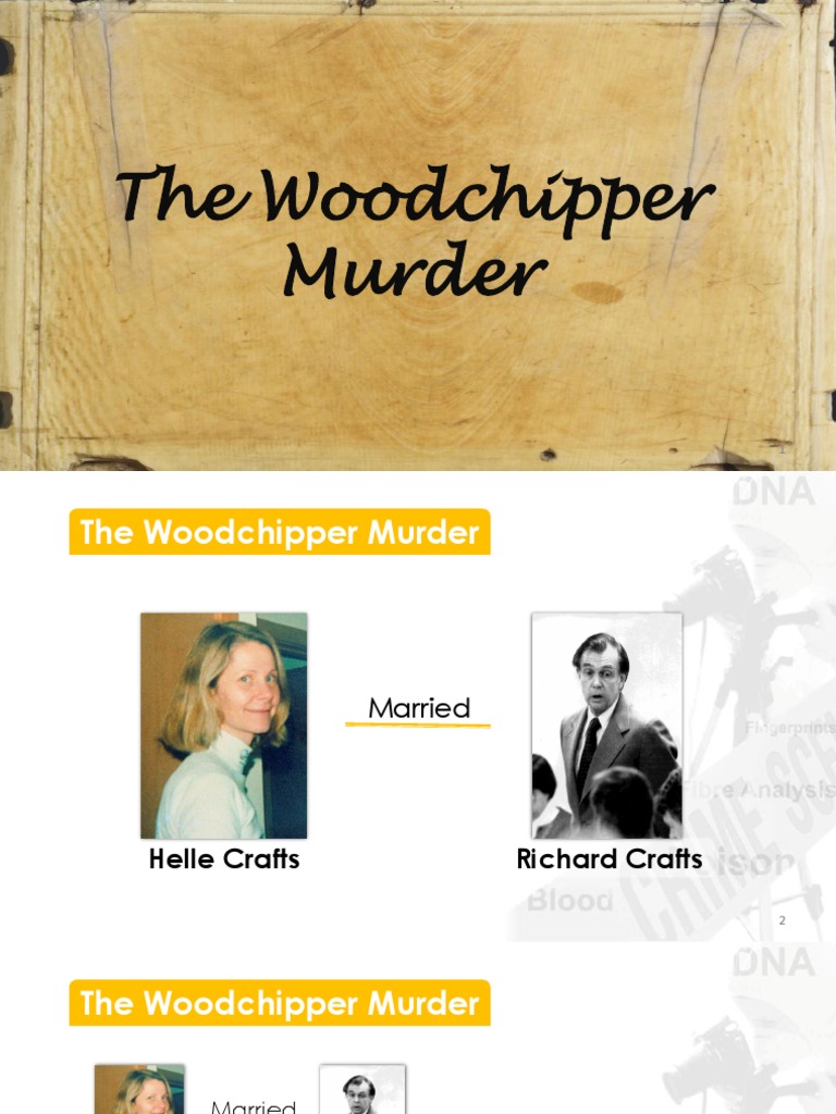 Richard Crafts: The Woodchipper Murder | PDF | Lake | Hair