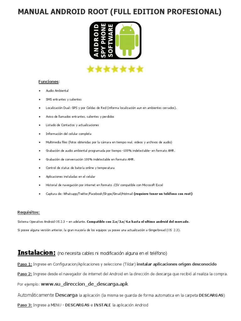 Manual Android Root (Full Edition) | PDF