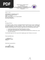 School Teacher Transfer Letter Template | PDF | Wellness