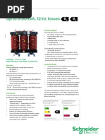 Ek-6 1600kVA Trafo Data Sheet | PDF | Transformer | Manufactured Goods