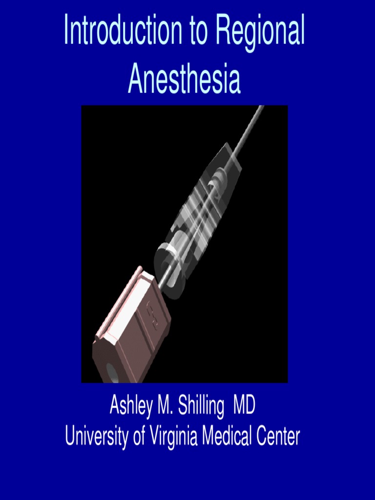 Overview of Peripheral Nerve Blocks | PDF | Anesthesia | Surgery
