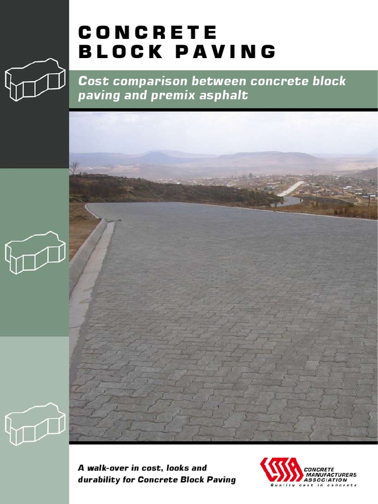 Cost Comparison: Block Paving vs Asphalt | PDF | Floors | Road Surface
