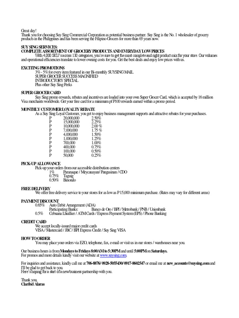 Suy Sing Offerings - cb3 | PDF | Visa Inc. | Credit Card