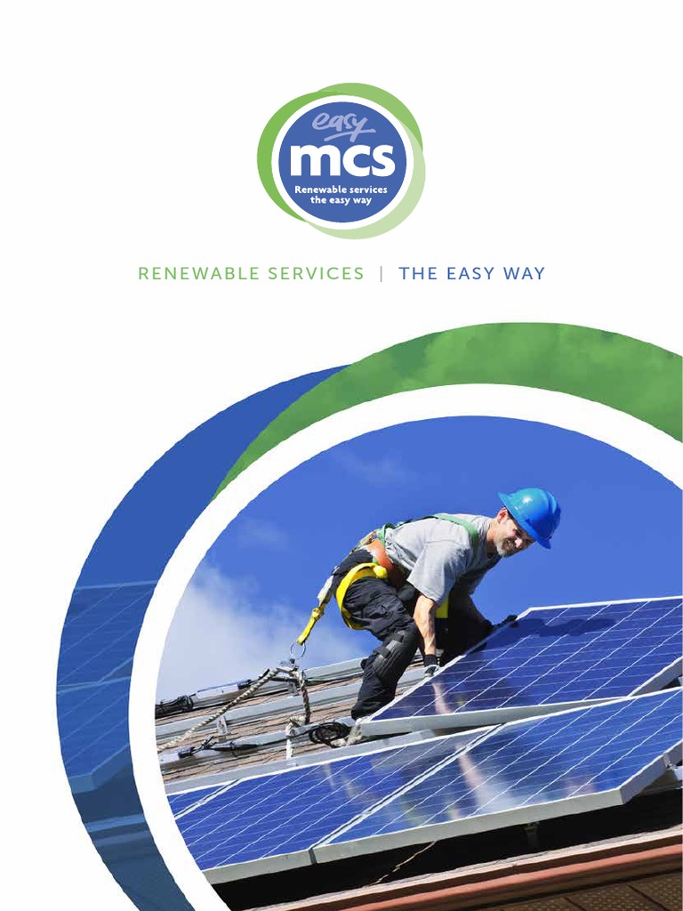 Easy MCS Brochure | PDF | Cogeneration | Solar Energy