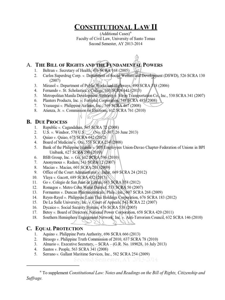 Atty. Gorospe - CONST2 - For 1C - 12-2-13 | PDF | Habeas Corpus | Government Information