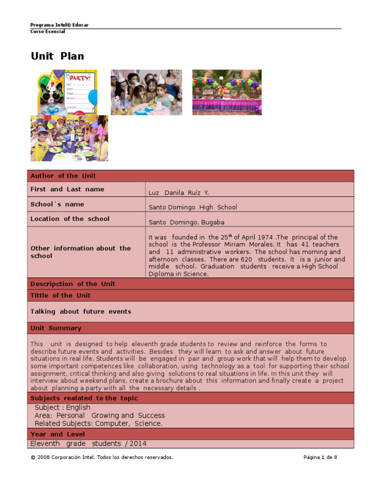 Final Unit Plan | PDF | Hypertext Transfer Protocol | Human Communication