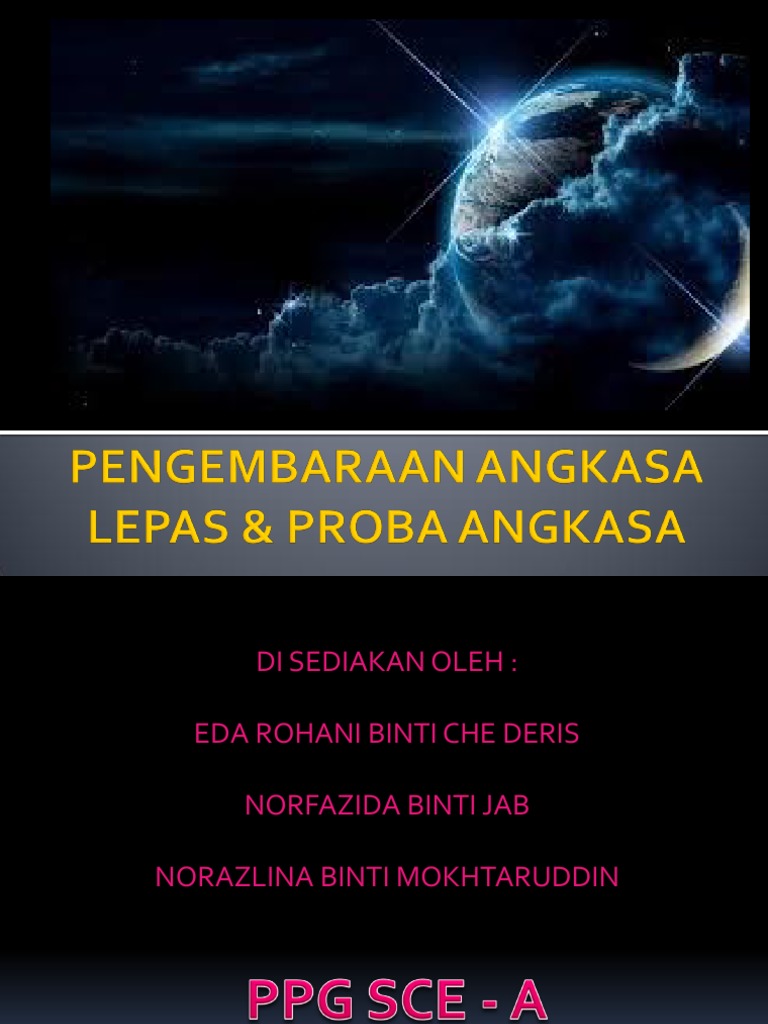 Pengembaraan Angkasa Lepas & Proba Angkasa | PDF