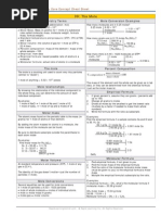 Chemistry Cheat Sheet | PDF | Periodic Table | Chemical Substances