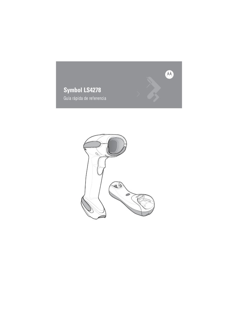 Manual Escaner SymbolLS4278 Sistemas | Bluetooth | Lectura (proceso)