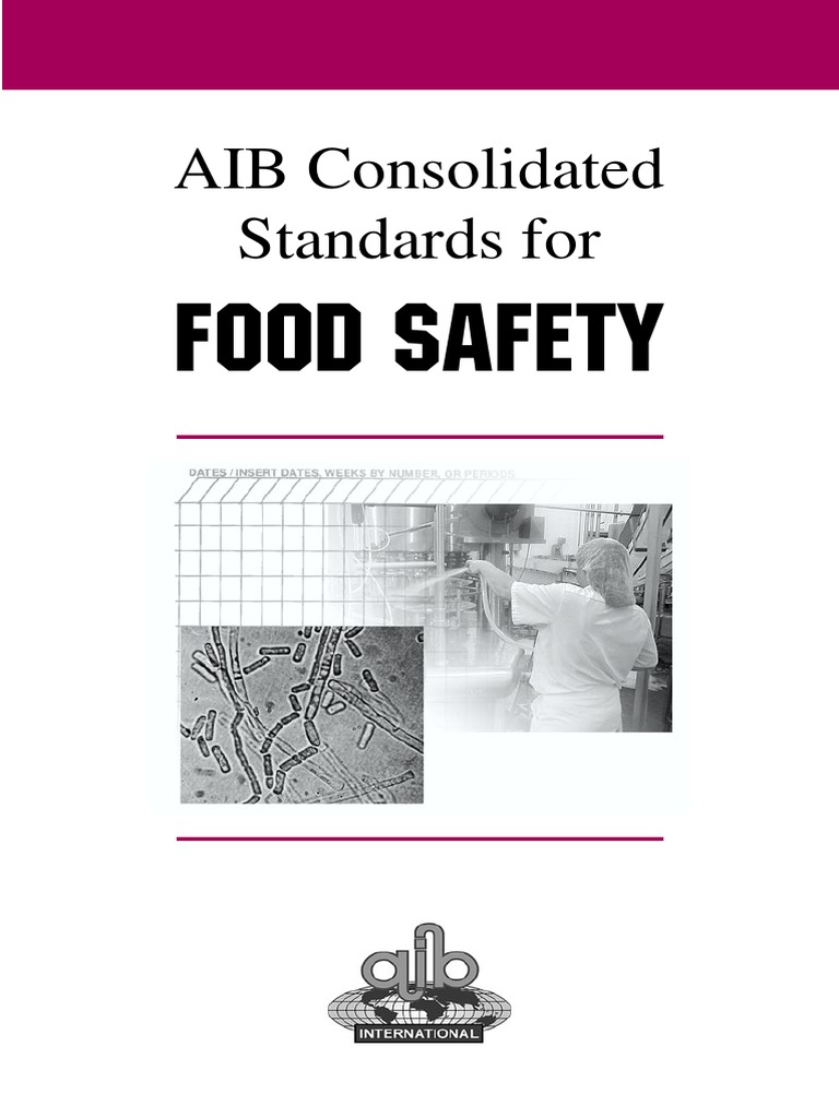 Aib Standards - Food Safety | PDF | Food Safety | Hazard Analysis And ...