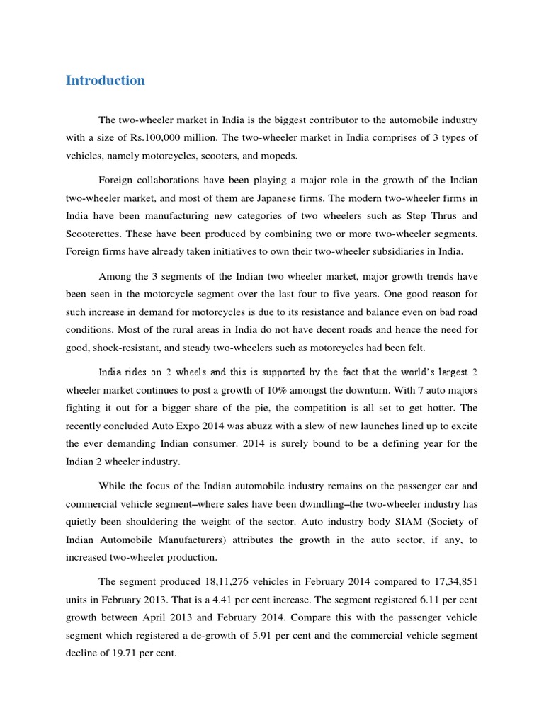 Introduction - Bike Modification | PDF | Motorcycle | Wheeled Vehicles