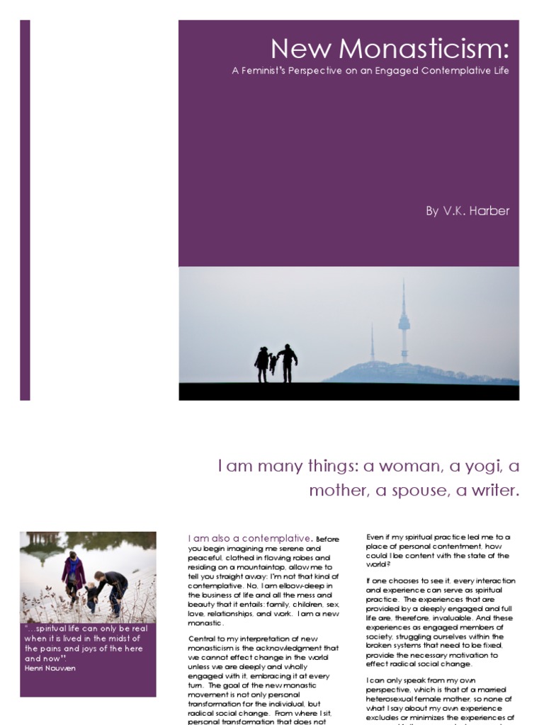 Feminist Insights on New Monasticism | PDF | Yoga | Spirituality