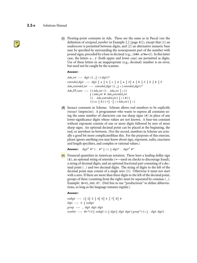 Exercise One Solutions | Download Free PDF | Subroutine | Scope (Computer Science)