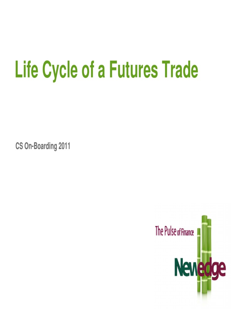 Futures Trade Lifecycle | PDF
