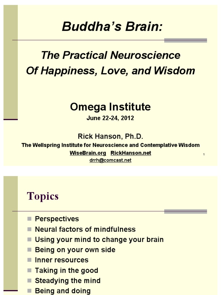 Buddha's Brain | Mind | Mindfulness