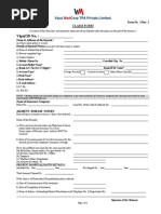 Reimbursement Form HPTR 6 | PDF