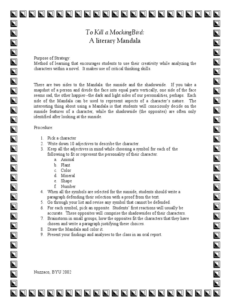 Literary Mandala | PDF | Mandala | Psychological Concepts