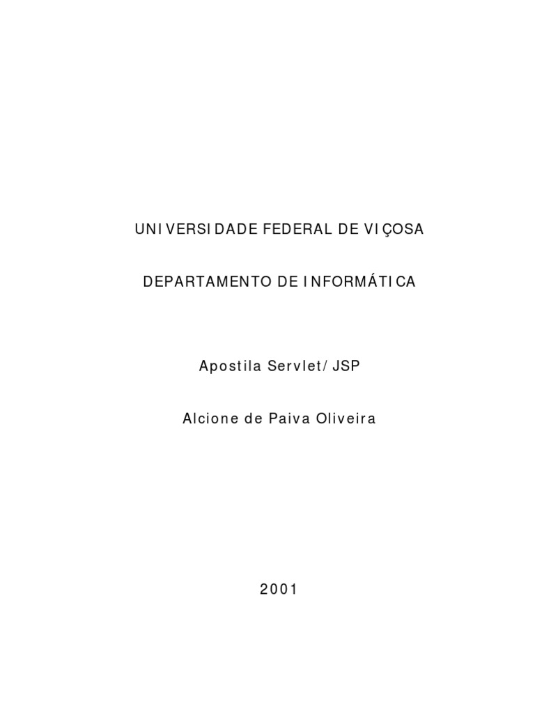 Servlet JSP PDF | PDF