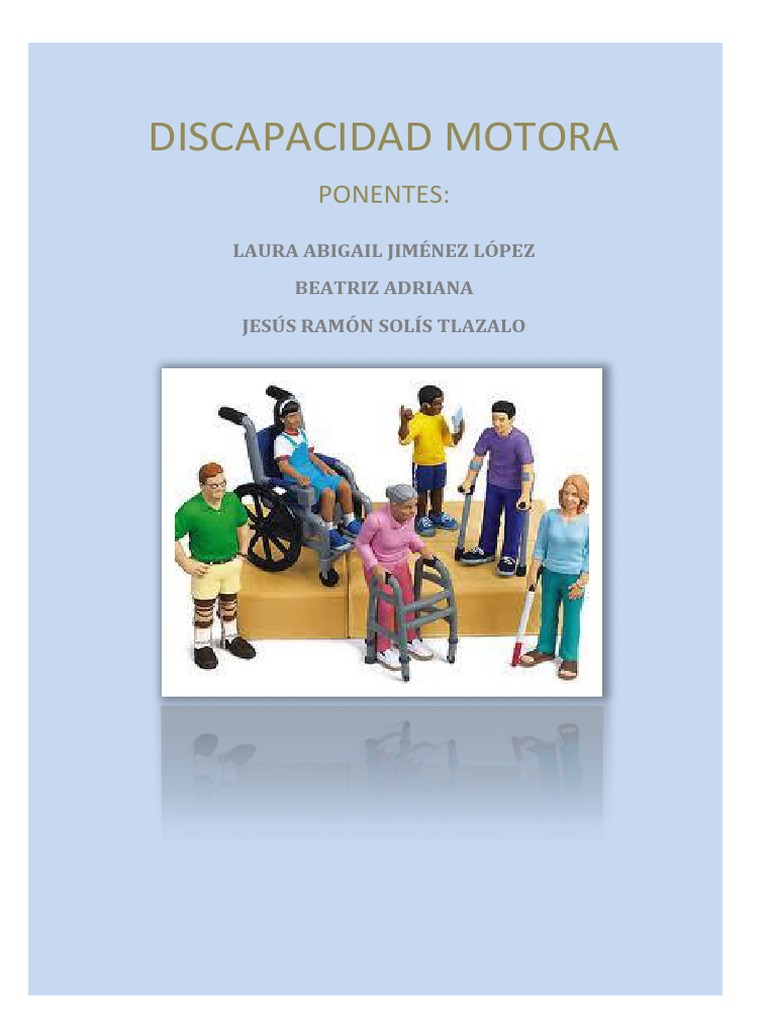Discapacidad Motora | PDF | Parálisis cerebral | Comunicación